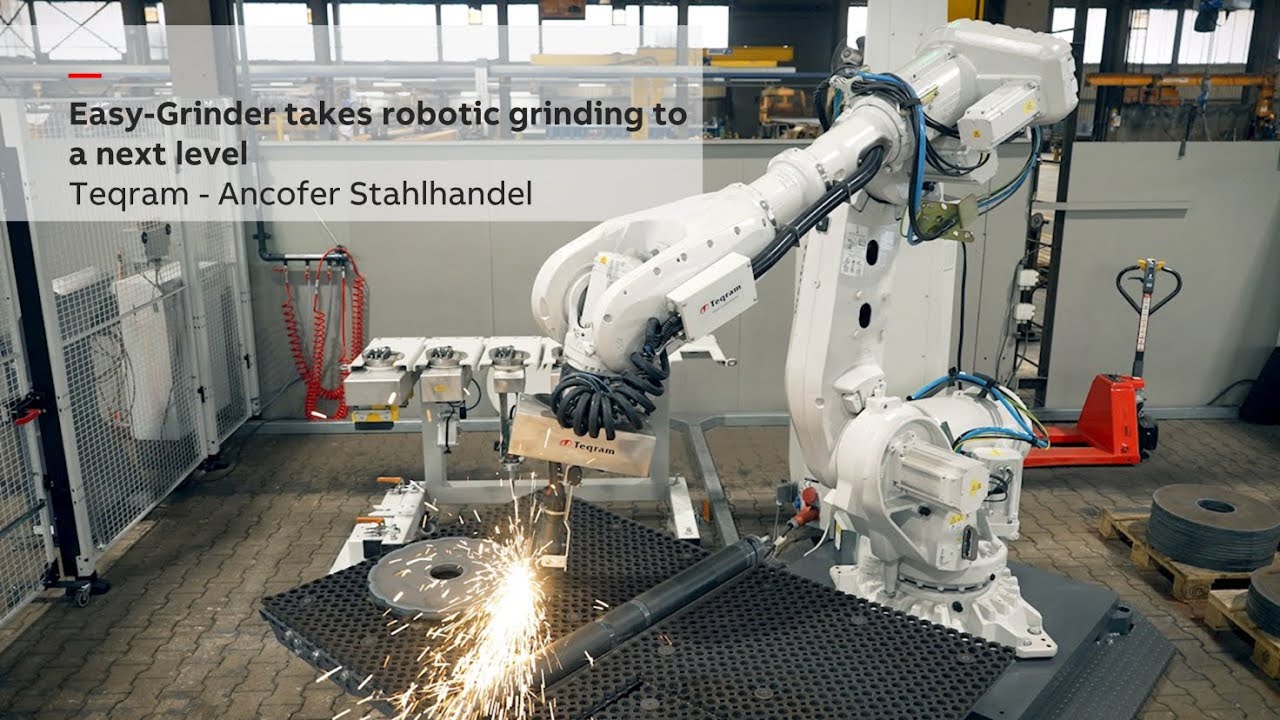 Easy-Grinder takes robotic grinding to a next level