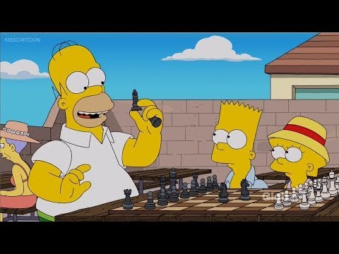 The Simpsons - Homer becomes a Grandmaster Part 1 ✔2017