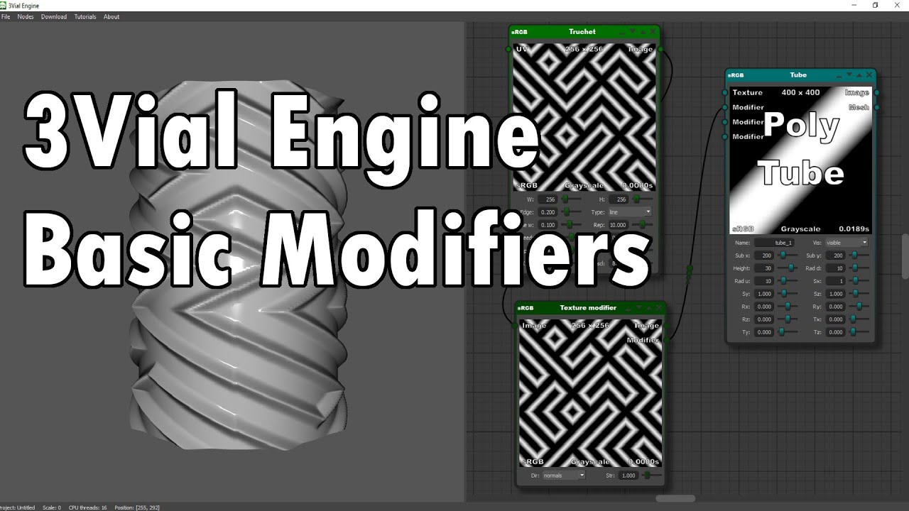 3Vial Engine - 2D Modifiers