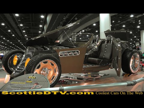 2022 Detroit Autorama Custom Car Show Speedstar Body "P33 Venom" Custom Street Rod Garret's Rod Shop