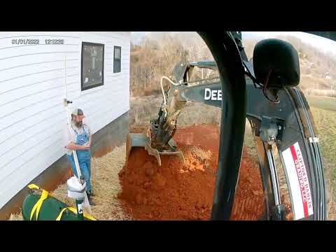 Propane tank install