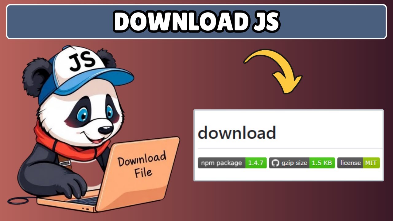 How to Download File in Javascript using Download.js
