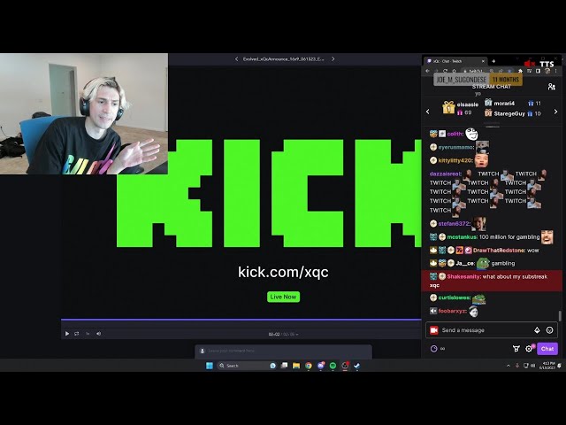 xQc opens up about reasons why he decided to sign with Kick, reveals ...