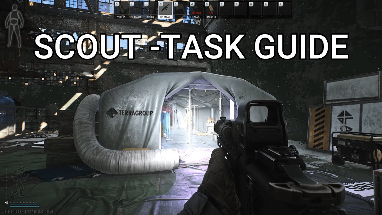 Scout Task Guide UPDATED 1.0 - Factory - Escape from Tarkov #escapefromtarkov #tarkov