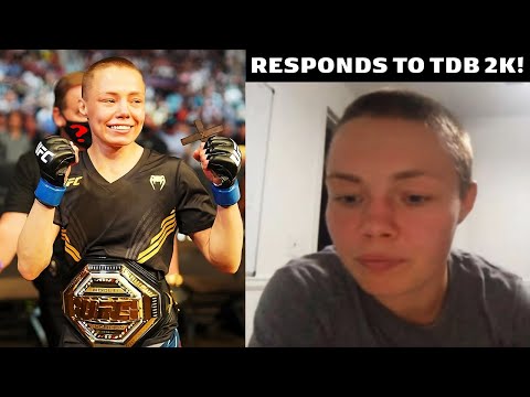 Rose Namajunas Responds To TDB 2K! Promises To Become UFC Women's Flyweight Champion?