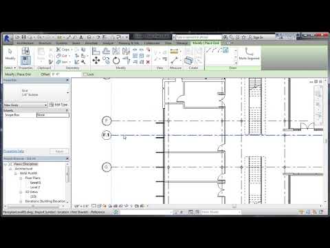 Learning Autodesk Revit MEP | 048 Using Linked CAD Files Architecture Floor Plans