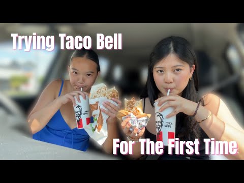 Trying Tacobell + Chill Vlog *first time*