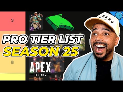 Apex Legends Season 25 Tier List - What The Pros Are Playing and Why!
