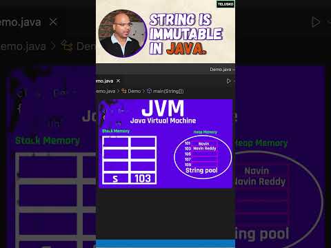 String is Immutable in Java