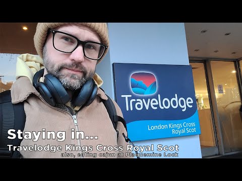 Travelodge Kings Cross Royal Scot Hotel and eating Cajun food!