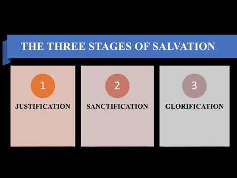 THE THREE STAGES OF SALVATION