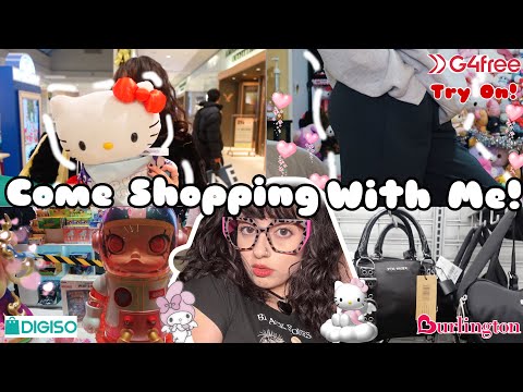 Come Shopping With Me! | New Digiso store! | HK BUILD A BEAR! | Haul! G4FREE Leggings Try On!