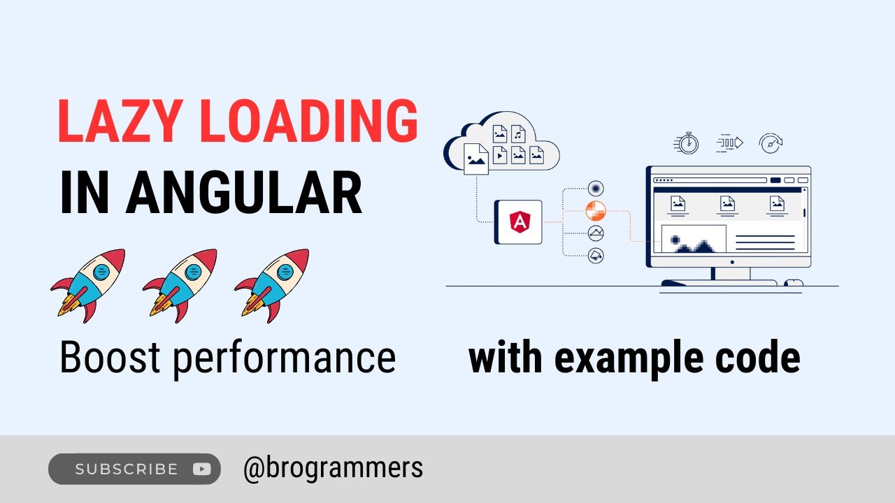 Lazy Loading in Angular | Angular Lazy Loading Example | How to Implement Lazy Loading
