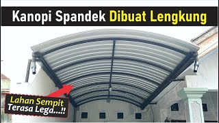 Atap spandek lengkung tebal 0.30 lebar 1m | Jayanti Maju Nusantara
