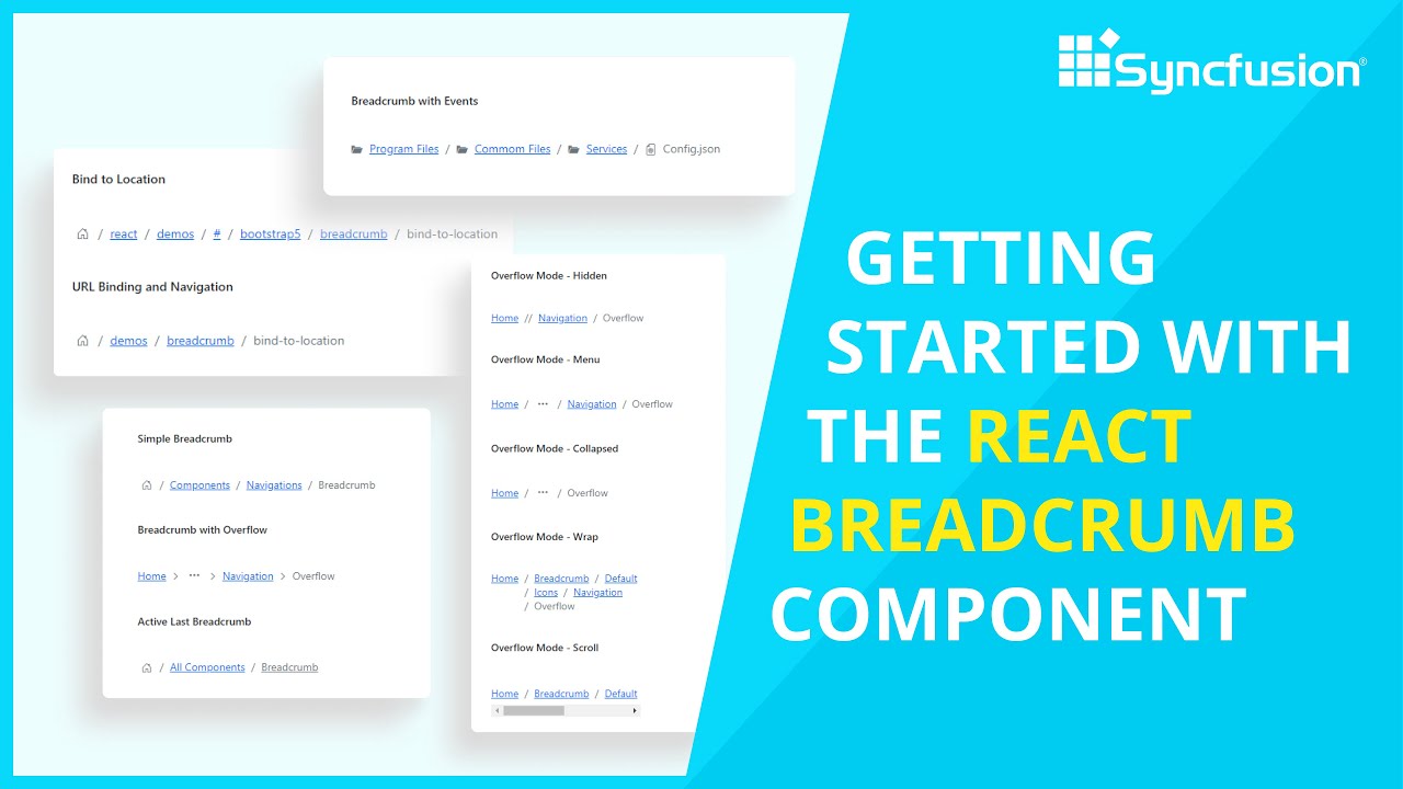 Getting Started with the React Breadcrumb Component