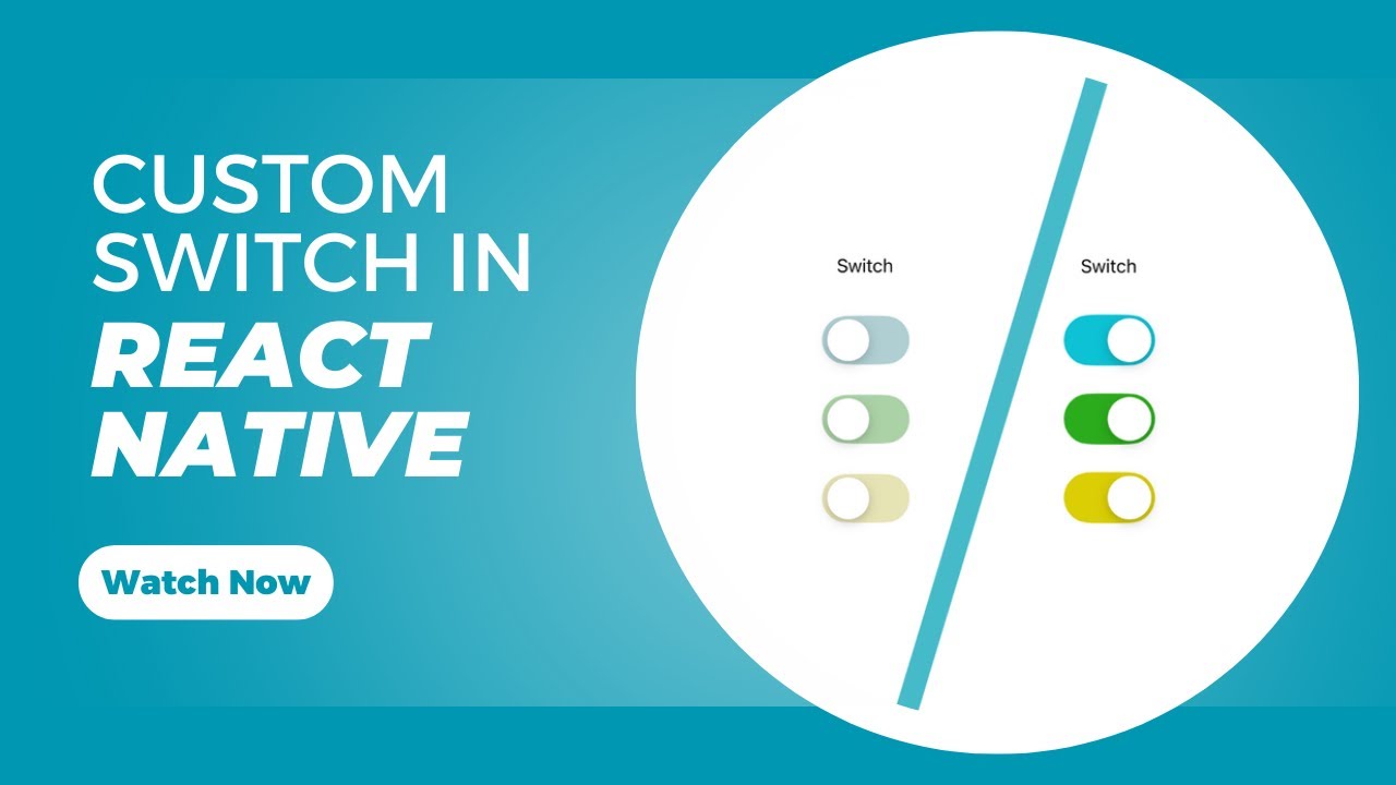 Create React Native Custom Switch Animation | Easy Tutorial for Stunning UI!