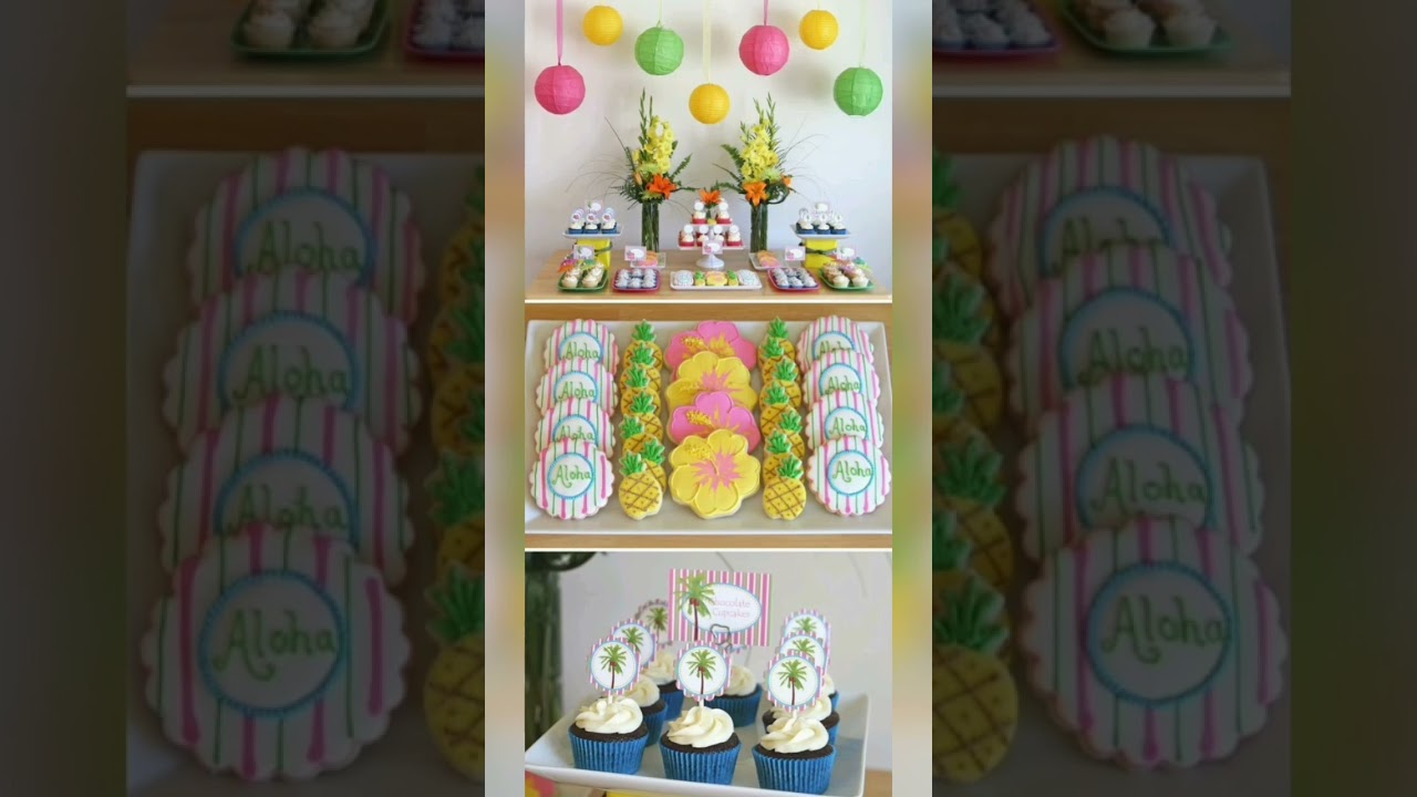 ideas para tu fiesta temática de piña #fiesta #party #ideasparafiestas #suscribete