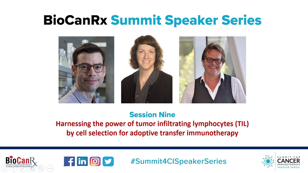 Summit Speaker Series: Harnessing the power of tumor infiltrating lymphocytes (TILs)