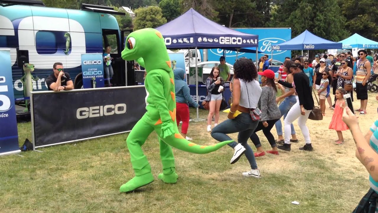 Who knew the Geico Gecko could Whip & Nae Nae?!?