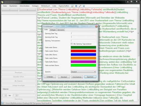 Article Wizard - Synonyme kennzeichnen