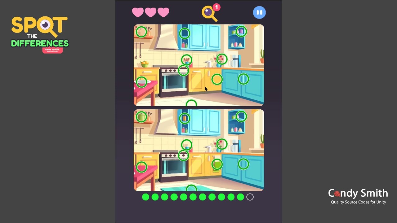 Spot the Differences: Game Toolkit. Promo EDITOR