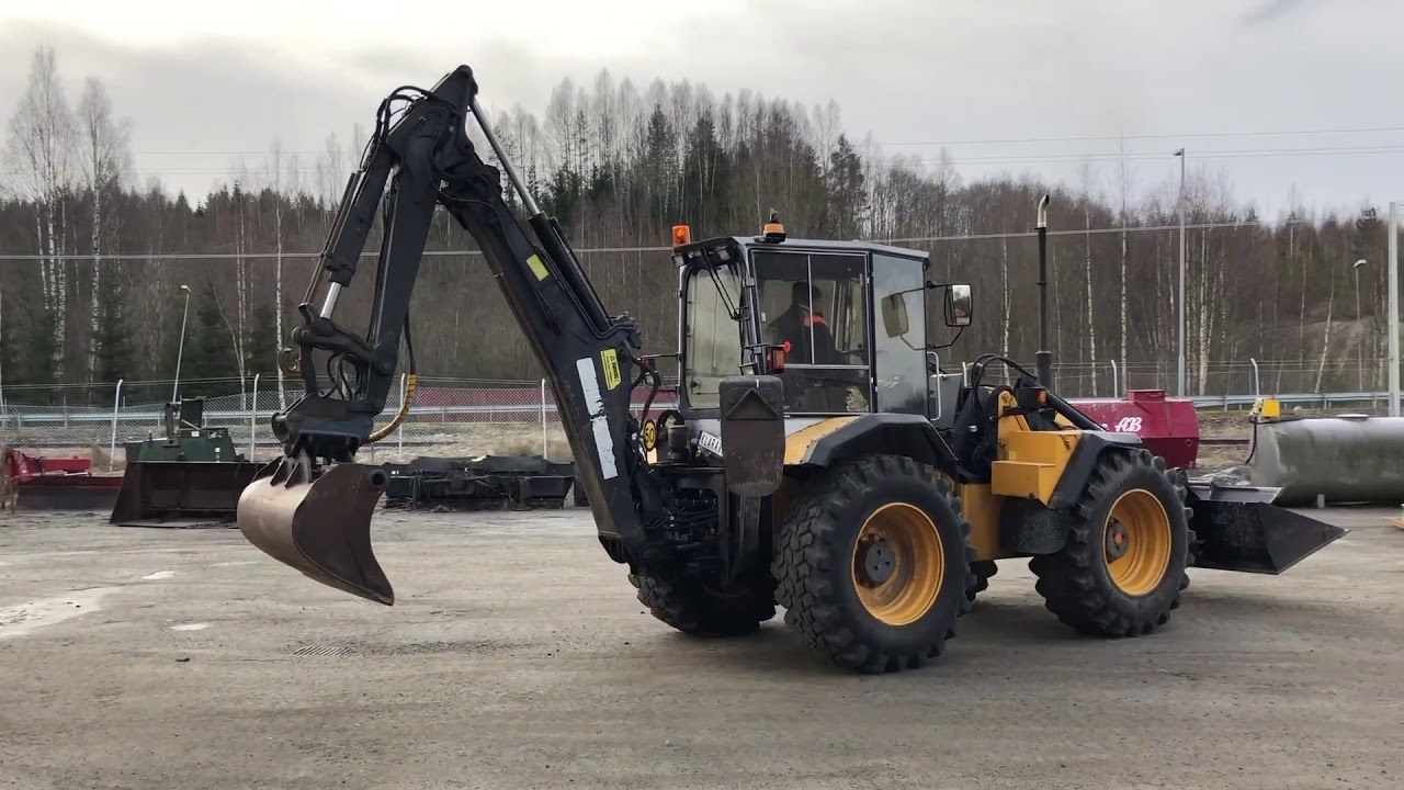 Traktorgrävare Huddig 760 M4 LS