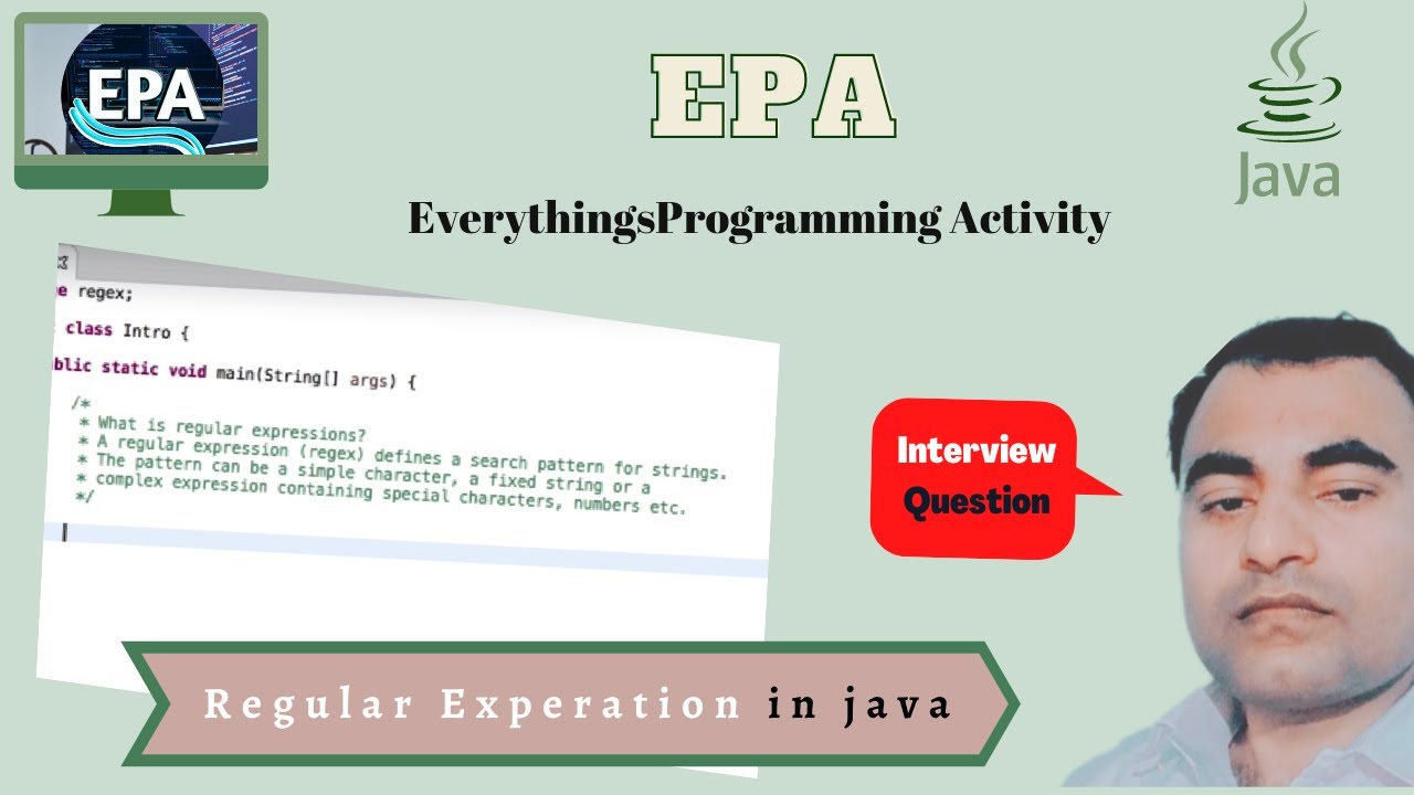 what is the regular expressions in java || Introduction to RegEX