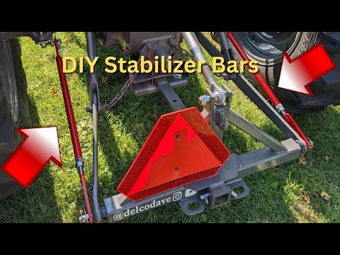 3 point hitch stabilizer bars