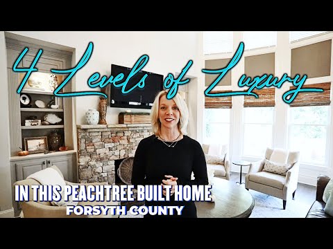 4 Levels of Luxury in this Peachtree Built Home in Forsyth County | The Cole Team