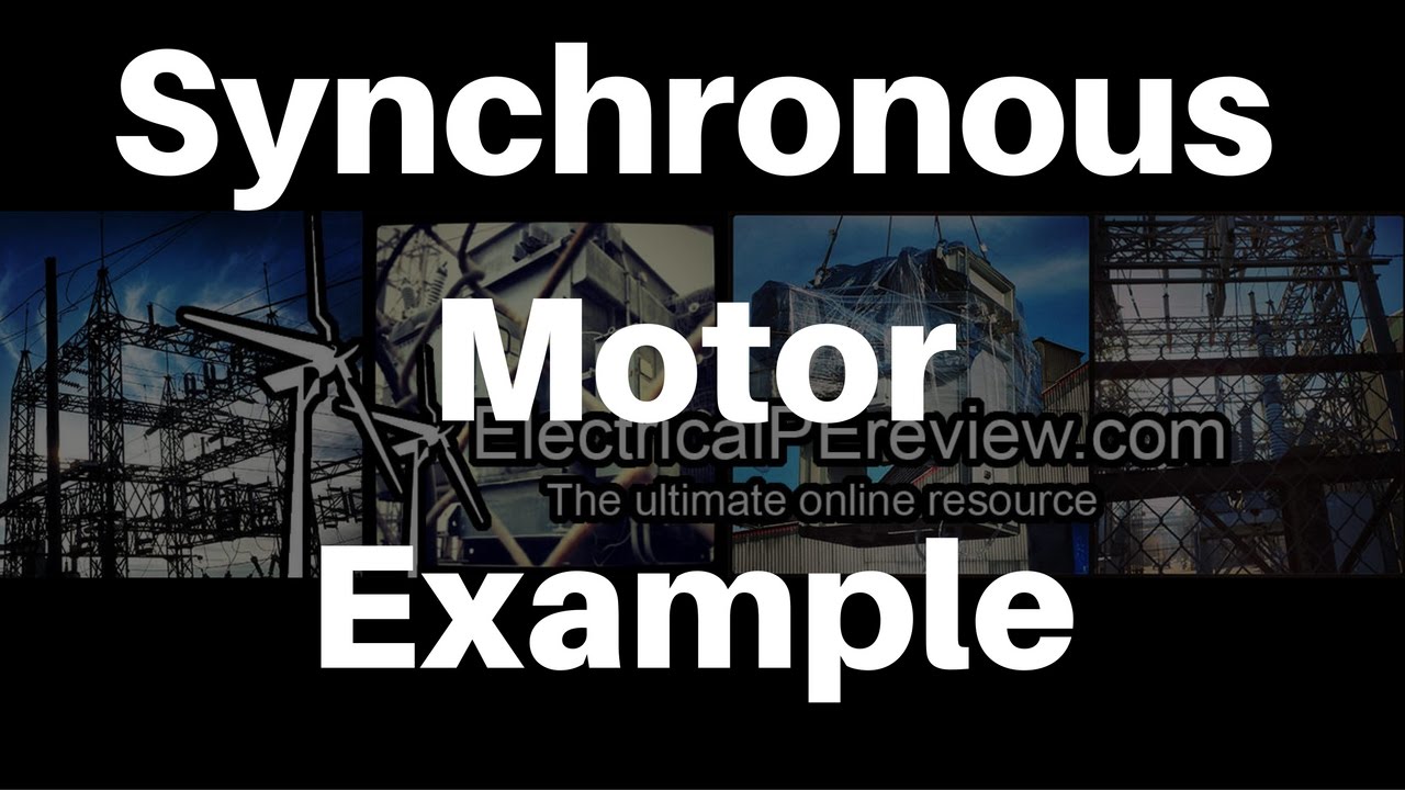 How to solve a Synchronous Motor or Generator Equivalent Circuit (Electrical Power PE Exam)