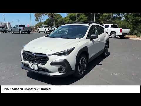 Santa_Cruz Subaru Dealer Dealership Guarantee 2025 Subaru Crosstrek Crystal White Limited Nissan De