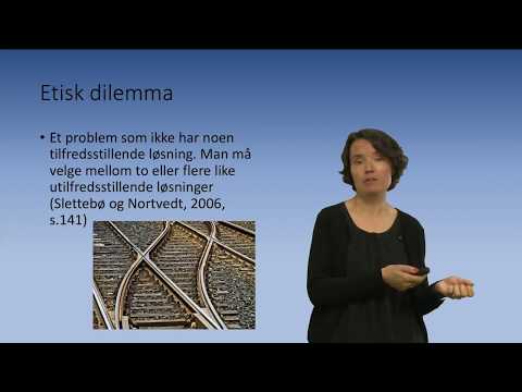 Etiske problem og dilemma i sykepleien