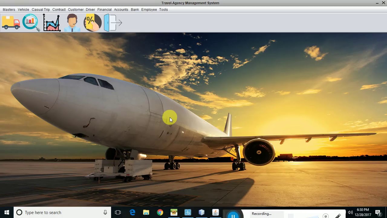 Travel Agency Management System With Complete Source Code in JAVA