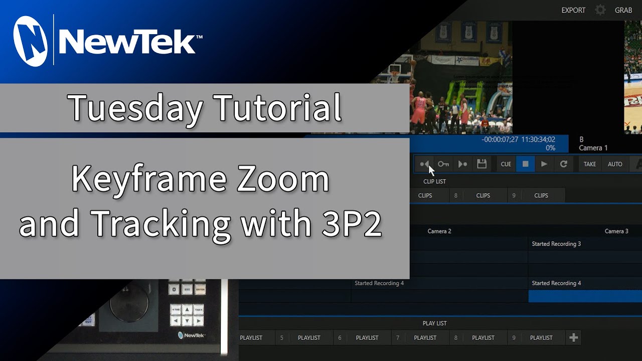 Tuesday Tutorial : Keyframe Zoom and Tracking with 3P2
