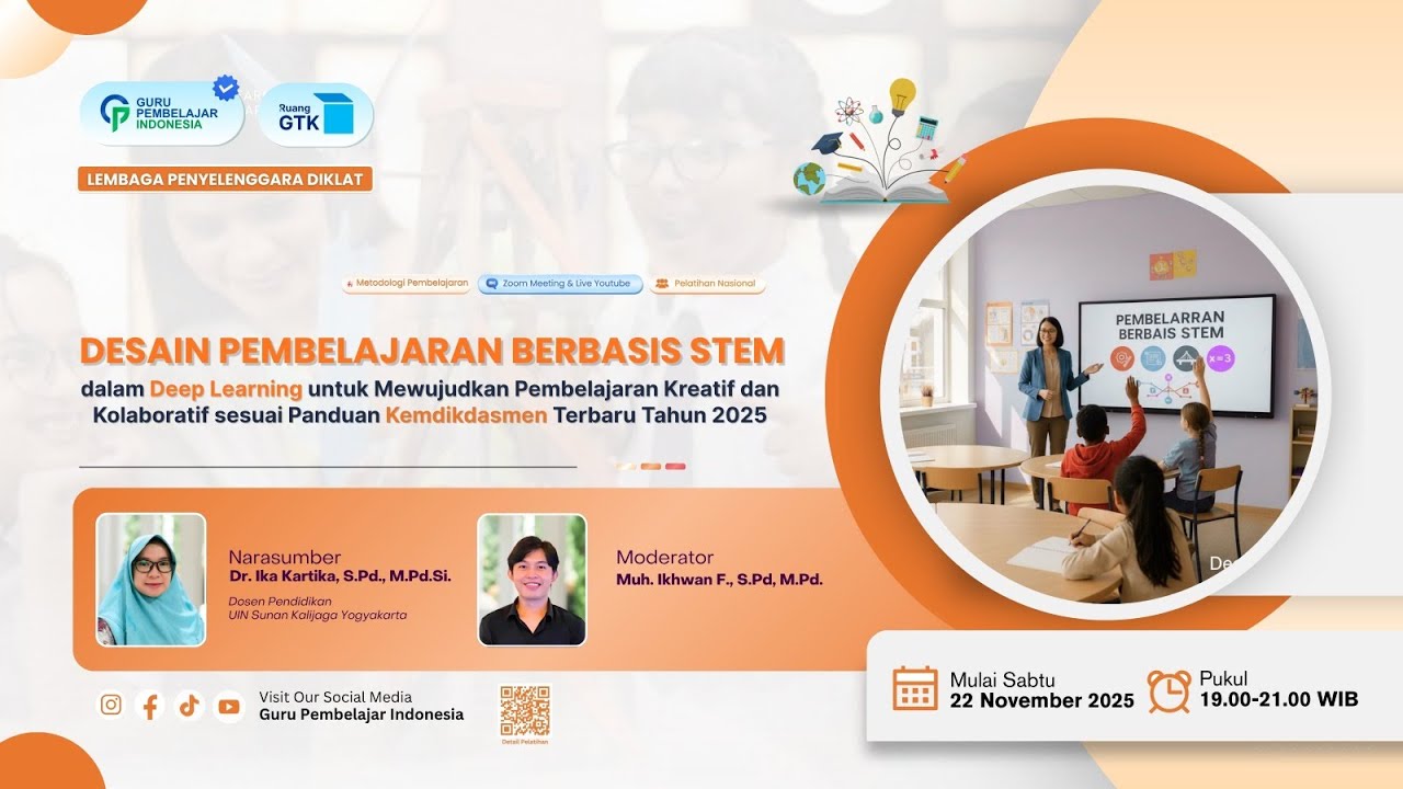 Desain Pembelajaran berbasis STEM dalam Deep Learning