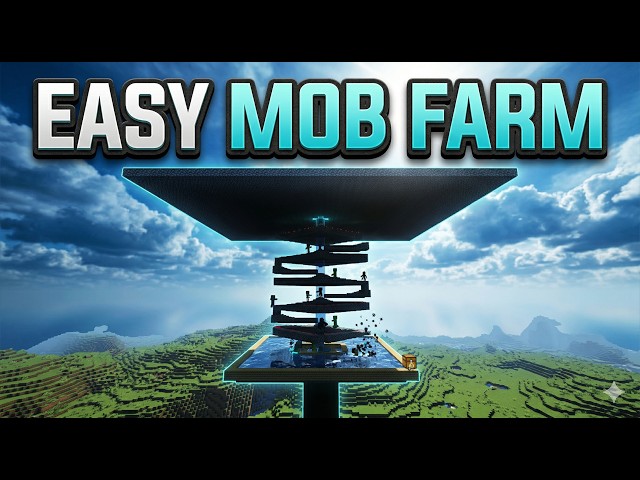 Easy Mob Farm Minecraft Map