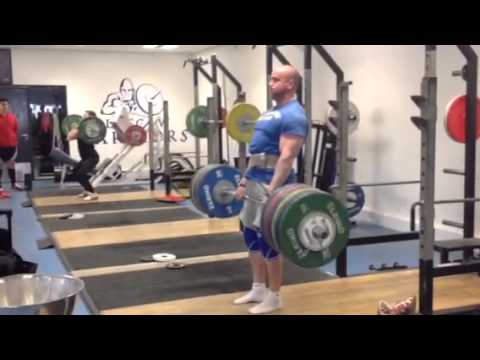 The Deadlift beast tonight at GCB 250kg x 6