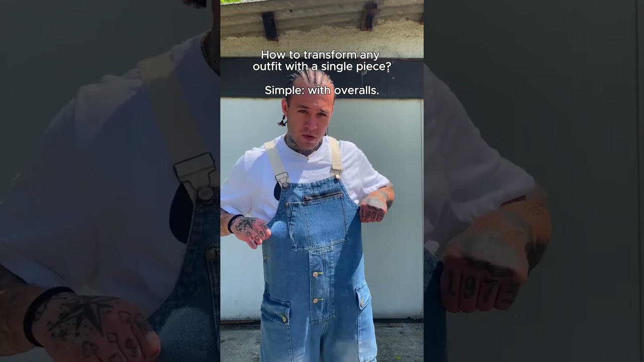 Obaoru Denim Overalls – a wardrobe essential 👖🔥