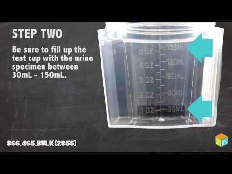 ECO III Flat Front Drug Test Cup