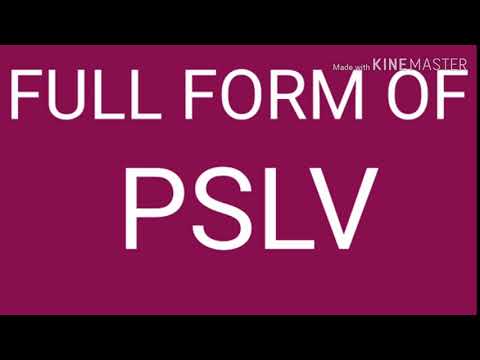 Full form of PSLV