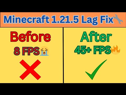 Minecraft 1.21.5 Lag Fix | Low End PC | 6 GB RAM | (Install Sodium Mod and change these settings!)