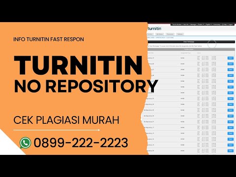 Cara membuat karya ilmiah tidak plagiasi, turnitin no repository #education #trending #turnitin