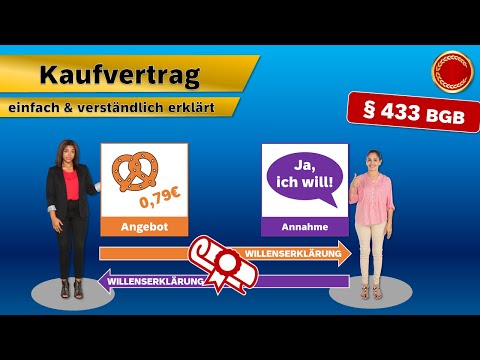 $ 433 BGB // Vertragstypische Pflichten beim Kaufvertrag - 👨🏼🎓 EINFACH ERKLÄRT 👩🏼🎓