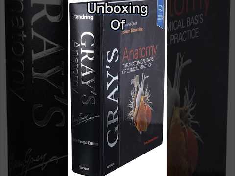GRAY’S ANATOMY Unboxing #viral #trending #shorts #anatomy #mbbs #aiims #short #top