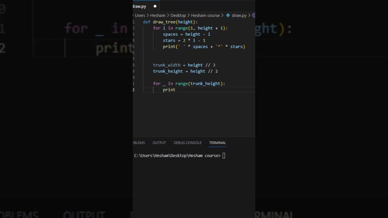 Python Tree Drawing Tutorial: Easy Art for Beginners | Step-by-Step Guide & Code Example