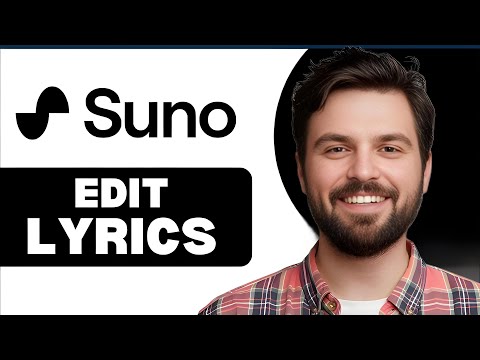 NEW! CHANGE LYRICS IN SUNO AI WORKING 2025!
