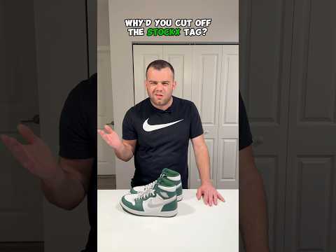 Why’d You Cut Off The StockX Tag? ❎ #shoes #sneakers #shorts #sneakerhead #kicks #jordan #nike #fyp