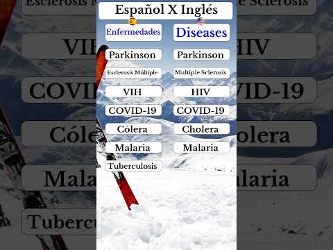 Part 3 - Espanol - Enfermedades X Ingles - Diseases