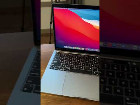 Secret AirPods holder on MacBook Pro