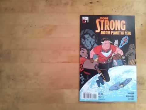 Unboxing Tom Strong and the Planet of Peril #1 (Vertigo Comics - DC Comics)